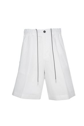 low brand Mens Shorts White Cotton