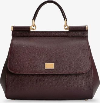 Dolce & Gabbana Sicily leather shoulder bag - DOLCE & GABBANA - gender_Woman