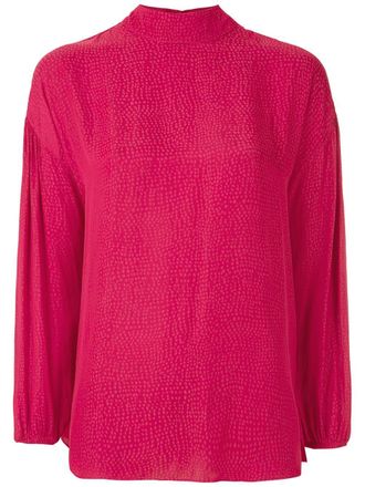 OLYMPIAH Hipismo Bluse - Rosa