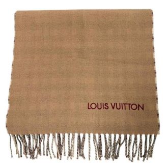 Louis Vuitton Pre-owned Cachemire foulards - Homme - Pre-owned - Brun - Taille: ONE Size