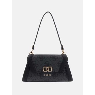 Guess Sacs &agrave; main Karnilla Logo Bucket Coal Logo OS990119