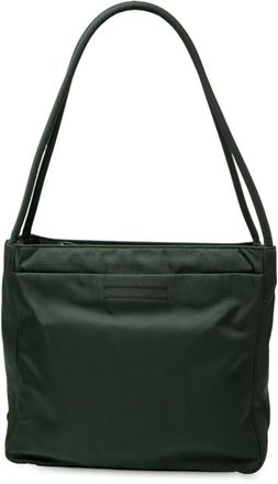 Prada Hobo Bags - Tessuto Shoulder Bag - Gr. unisize - in Gr&uuml;n - f&uuml;r Damen