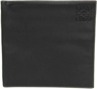 Loewe unisex, Pre-owned, Noir, Taille: ONE Size Sac clutch Anagram Pre-owned
