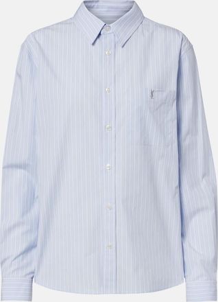 Saint Laurent Hemd aus Baumwollpopeline