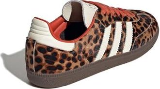 adidas Samba OG Woman Animal Print, Caoutchouc avec imprimé léopard, 38 2/3 EU