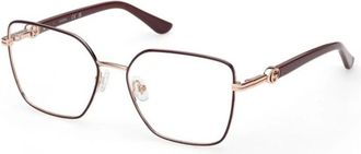 Guess Femme, Accessoires, Rouge, Taille: 55 MM Monture optique