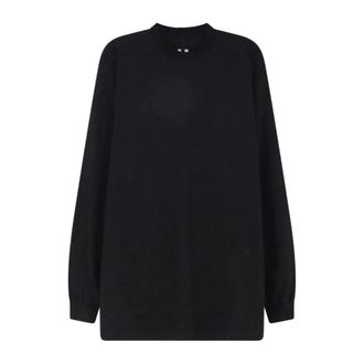 Rick Owens Rundhals-Sweatshirt - - Sweatshirts & Hoodies - Herren - Schwarzk - L