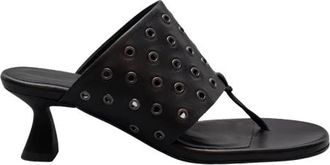 Miista Femme, Chaussures, Noir, Taille: 41 EU Cedella Eyelets Sandal