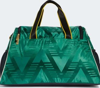 adidas Originals Grand sac polochon de football - Vert vif/noir