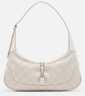 Gucci Schultertasche Jackie Slim Medium GG aus Canvas