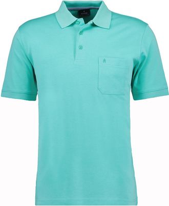 Ragman Herren Softknit-Polo mit Brusttasche, Kurzarm Jade-338, XXL