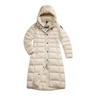 Blauer Femme, Manteaux, Beige, Taille: 38 FR Anita Long Down Coat