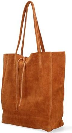 Gave Lux Sac &agrave; bandouli&egrave;re en cuir v&eacute;ritable pour femme Fabriqu&eacute; en Italie 28 x 35,5 x 12,5 cm GLX228102223FBG, cuir, Taille unique