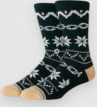 Stance Break The Season Crew Socks pine