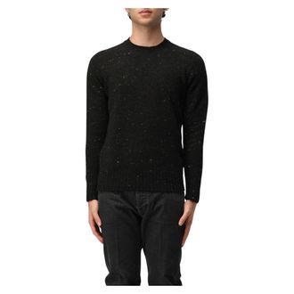 Drumohr Rundhals Pullover - - Knitwear - Herren - Schwarzk - M