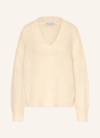 Mrs & Hugs Mrs & Hugs Pullover Aus Merinowolle weiss