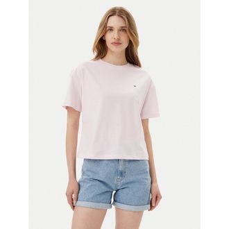 Tommy Hilfiger T-Shirt UW0UW05763 Rosa Regular Fit