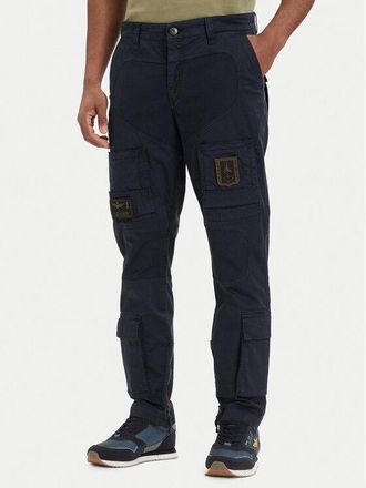 Aeronautica Aeronautica Militare Cargohose Iconic Anti-G 261PA1387UCT01493 Dunkelblau Regular Fit