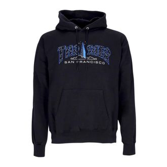Thrasher Schwarzer Pyramiden Kapuzenpullover - - Sweatshirts & Hoodies - Herren - Schwarzk - L