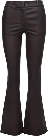 Wakakuu Icons Femme, Pantalons, Brun, Taille: 44 FR Pantalon en cuir stretch