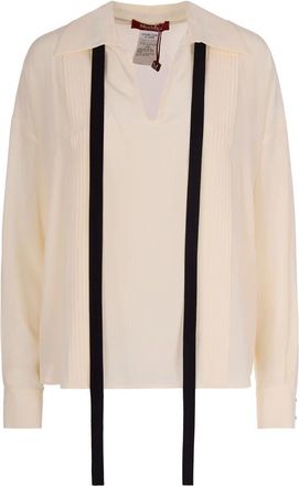 Max Mara Femme, Blouses et Chemises, Beige, Taille: 40 FR Blouses