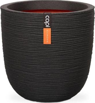 Capi Europe Capi Europe - Capi Jardiniere Nature Rib 43x41 cm noir KBLR933 424234