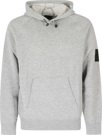 Outhere Oak Felpa Sweat &agrave; capuche Lana Garzata - Homme - Sweatshirts et sweats &agrave; capuche - Gris - Taille: XL