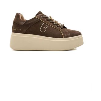 Tosca Blu Dazzling Suede Platform Sneakers - - Shoes - Damen - Braun - 38 EU