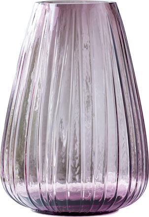 Bitz Kusintha Vase aus Glas, Höhe 22 cm, Pink