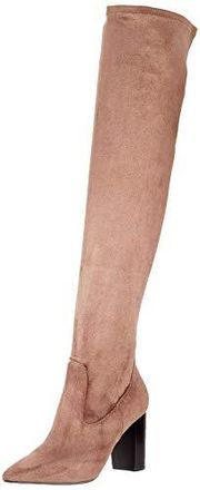 Buffalo Femme Magdalena Botte Tendance, Taupe, 36 EU