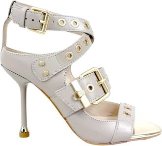 Liu Jo Femme, Chaussures, Beige, Taille: 38 EU Sandales &agrave; Talons Hauts