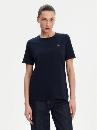 Tommy Hilfiger T-Shirt WW0WW45522 Dunkelblau Regular Fit