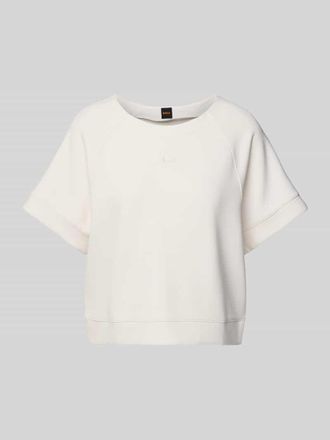 Boss Orange by Hugo Boss Sweatshirt mit gerippten Abschlüssen Modell Emsa