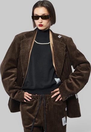 Miharayasuhiro Attached Tie Corduroy Jacket