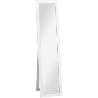 HOMCOM Homcom - Standspiegel, Ganzk&ouml;rperspiegel mit St&auml;nder, freistehender Wandspiegel, Ankleidespiegel, Garderobenspiegel f&uuml;r Schlafzimmer, Flur, Alu