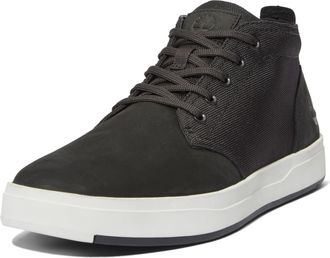 Timberland Davis Square, Herren Chukka Boots, Schwarz (Black Nubuk W/Cordora 1), 41.5 EU
