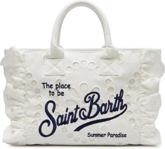 MC2 Saint Barth Femme, Sacs, Blanc, Taille: ONE Size Colette Tote