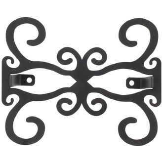 Cabilock Weinglashalter aus Eisen für Unterschrankmontage Kelchregal mit 4 Fächern Platzsparender Glashalter für Küche und Bar