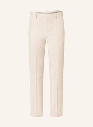 HUGO BOSS Anzughose Genius Slim Fit beige