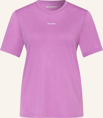 Salomon Laufshirt Shakeout Core pink