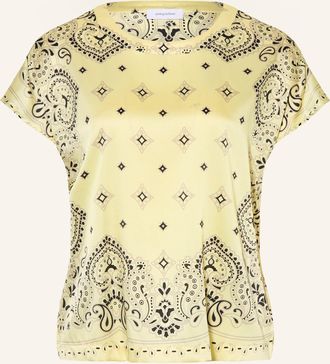 Darling Harbour Darling Harbour Blusenshirt Aus Seide gelb
