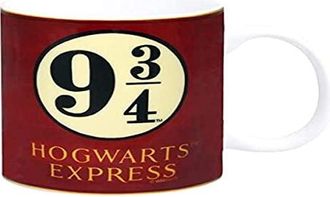 Harry Potter Tasse, Porzellan, Rot, 8 x 8 x 9.5 cm, 1 Stück (1er Pack)