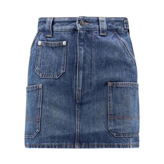 Givenchy Damen, R&ouml;cke, Blau, XSGr&ouml;&szlig;e