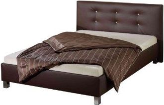 Maintal Betten 225990-4130 Polsterbett Moldau 160 x 200 cm, Kunstleder