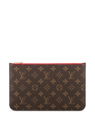 Louis Vuitton Monogram Clutch - Braun