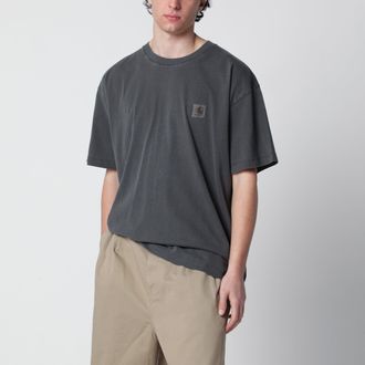 Carhartt Work in Progress S/S Nelson T-Shirt schwarz aus Baumwolljersey