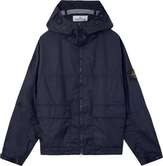 Stone Island Homme, Sport, Bleu, Taille: S Coupe-vent