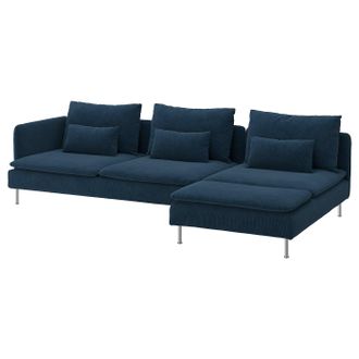 IKEA S&Ouml;DERHAMN 4er-Sofa mit R&eacute;camiere