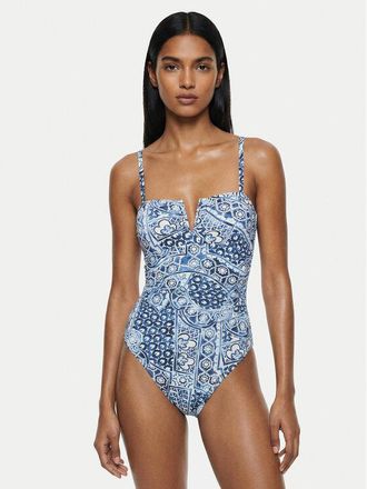 Lauren Ralph Lauren Badeanzug 20640066 Blau