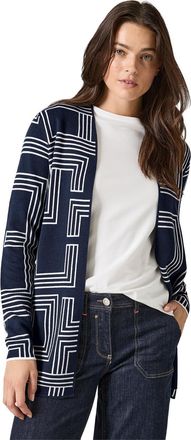 Cecil Damen B253831 Offener Cardigan, Deep Petrol, XL EU